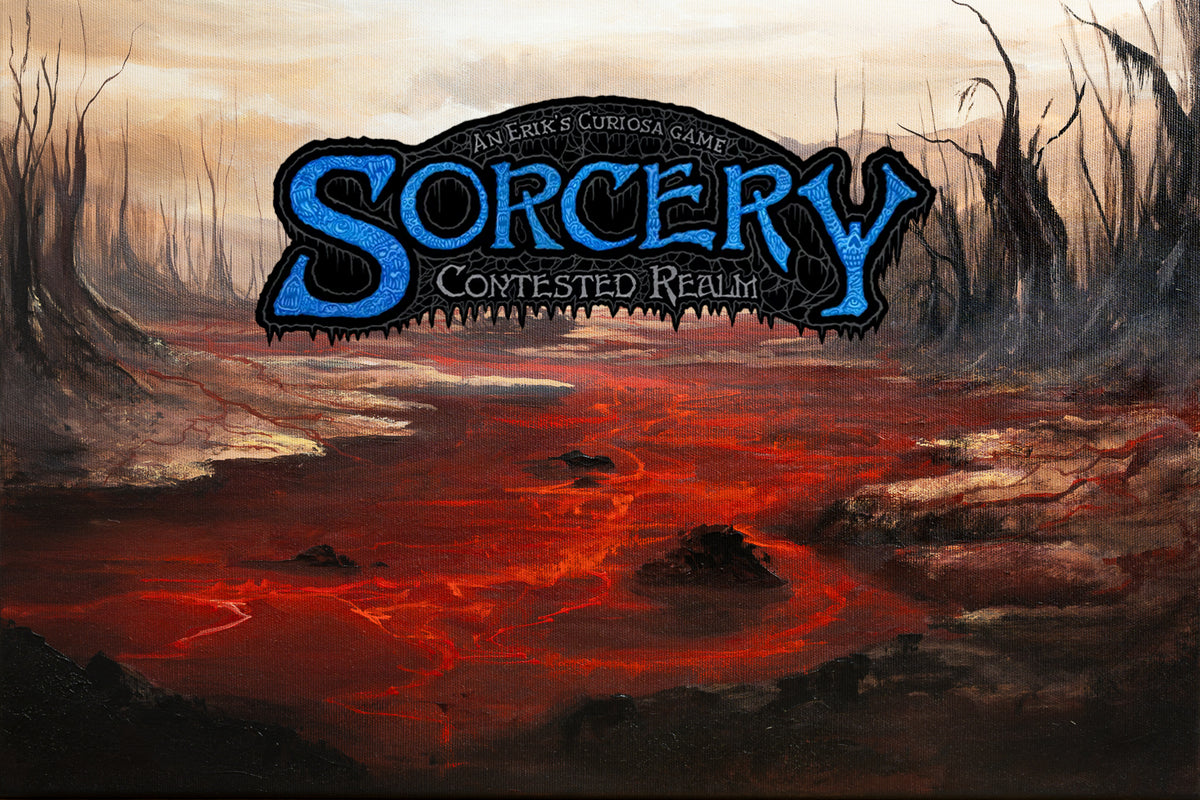 SORCERY Gothic Original Painting "Bloodied Soil" - 60x40cm / Acrylics ...
