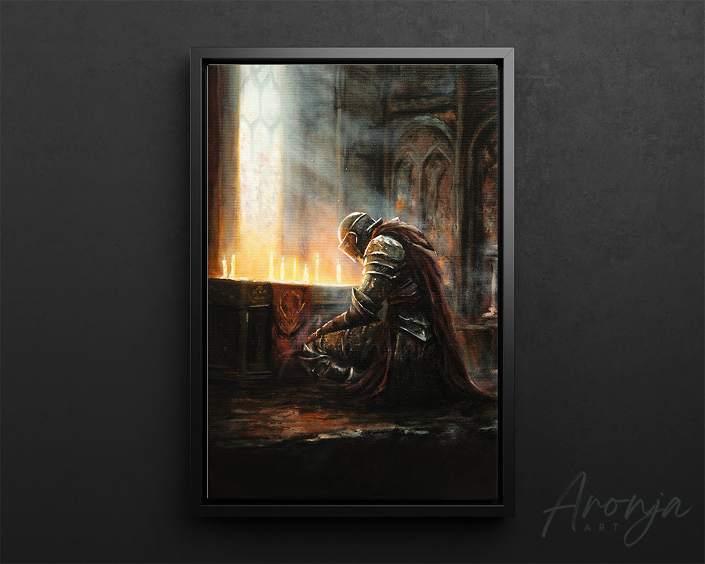 Penitent Knight - Sorcery TCG Print – Aronja-Art